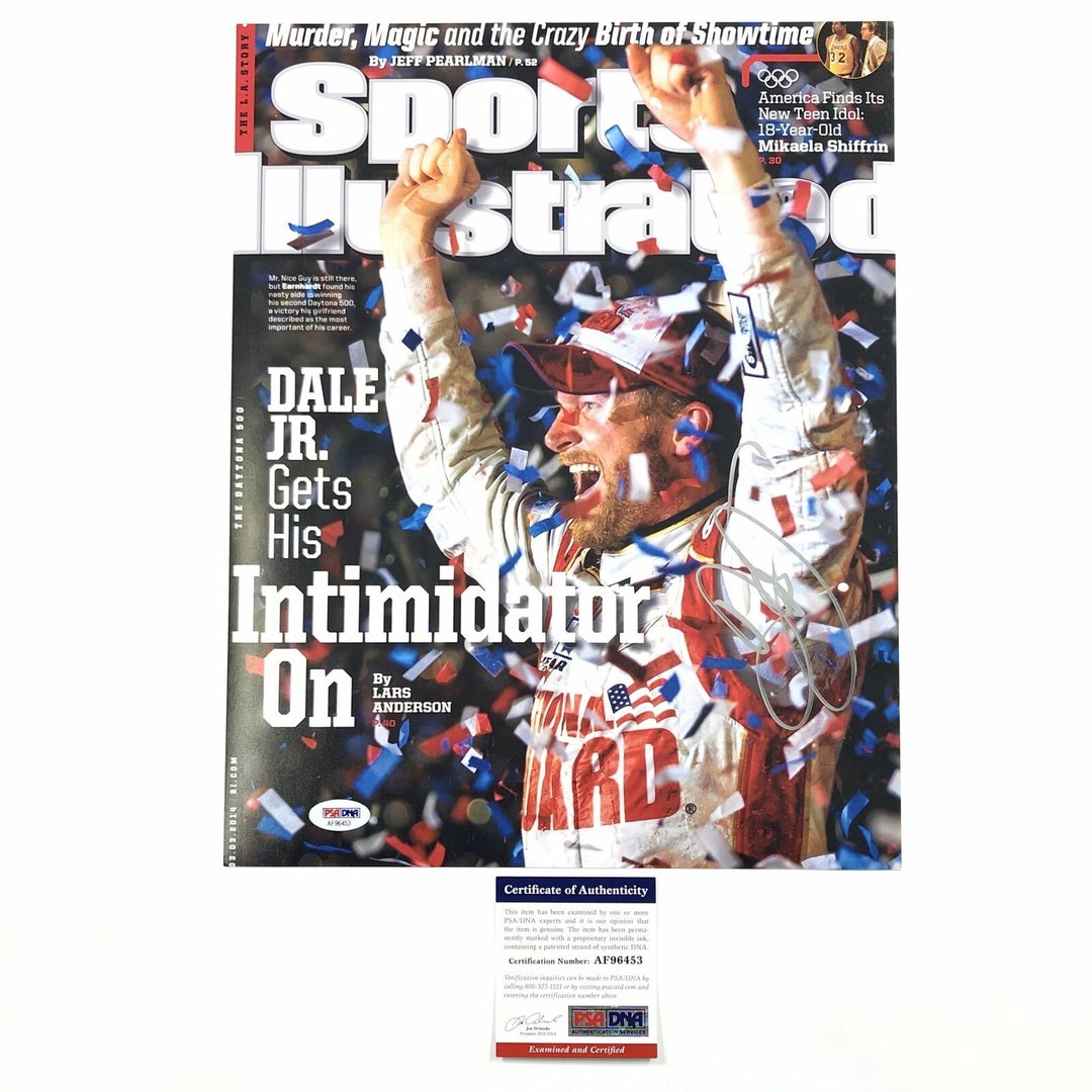 Dale Earnhardt Jr. Signed 11X14 Photo Psa/dna Autographed Nascar - Etsy