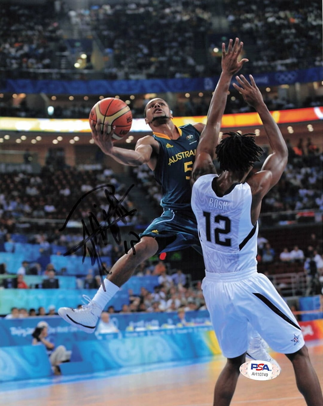 Patty Mills Signed 8X10 Photo Psa/dna Australia Boomers - Etsy
