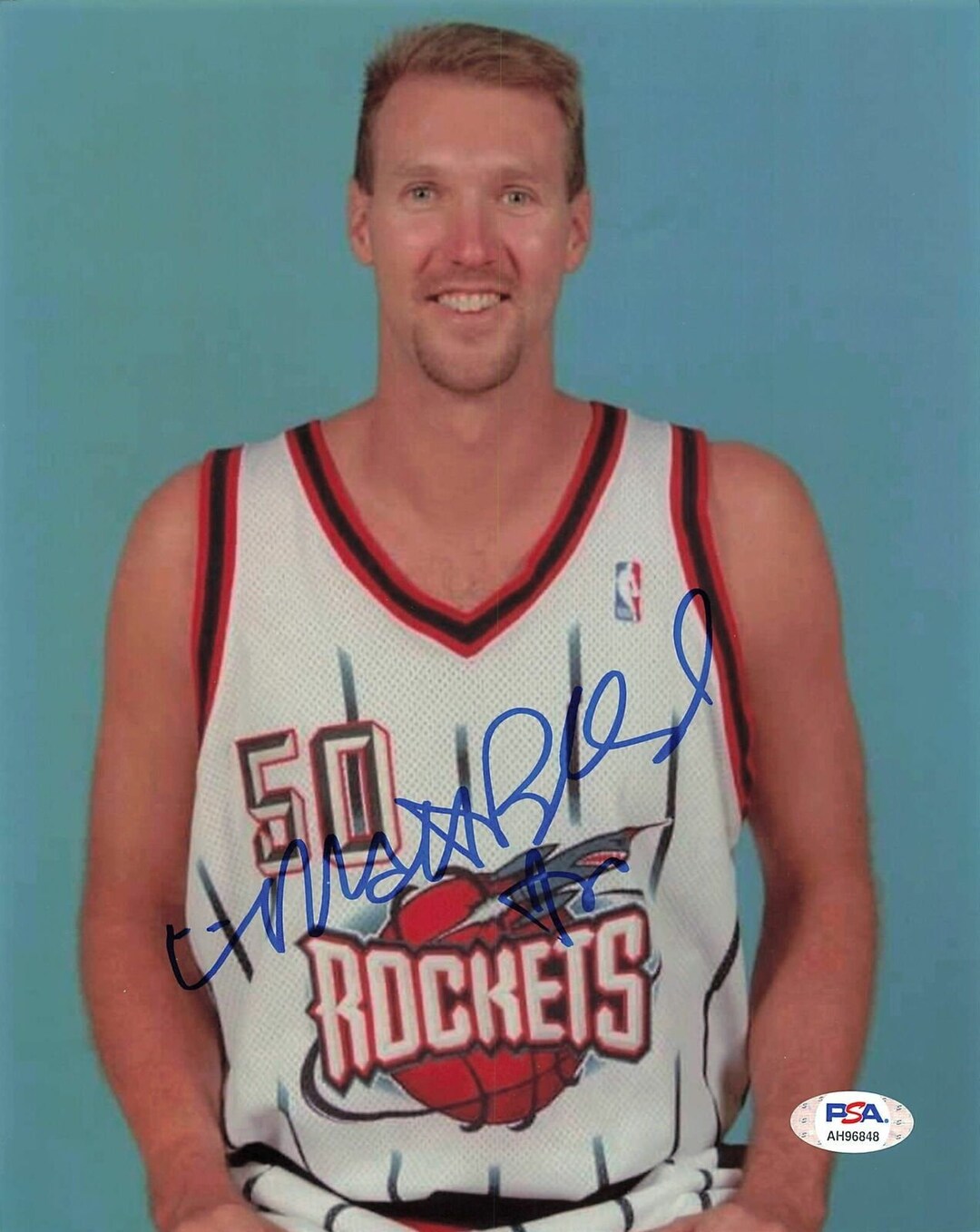 Matt Bullard Signed 8X10 Photo Psa/dna Houston Rockets Autographed - Etsy