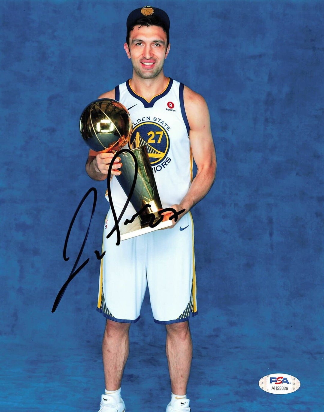 Zaza Pachulia Signed 8X10 Photo Psa/dna Golden State Warriors - Etsy