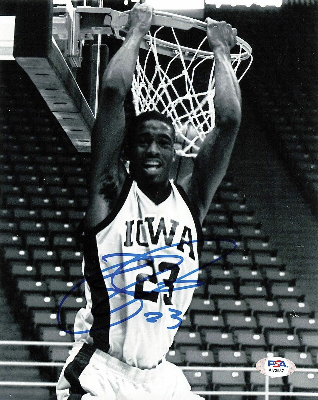 Ricky Davis Signed 8X10 Photo Psa/dna Iowa Hawkeyes Autographed - Etsy