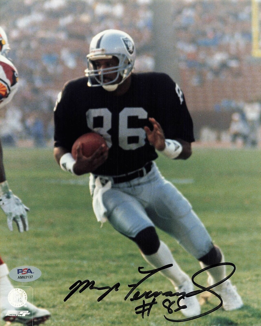 Mervyn Fernandez Signed 8X10 Photo Psa/dna Raiders Autographed - Etsy