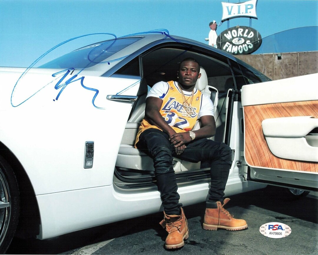 O.T. Genasis Signed 8X10 Photo Psa/dna Autographed Lakers - Etsy