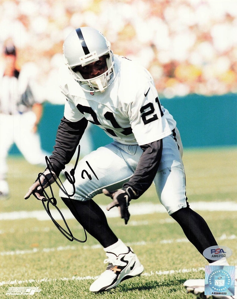 Eric Allen Signed 8X10 Photo Psa/dna Raiders Autographed - Etsy