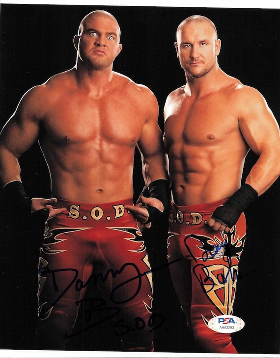 Doug & Danny Basham Signed 8X10 Photo Psa/dna Coa Wwe - Etsy