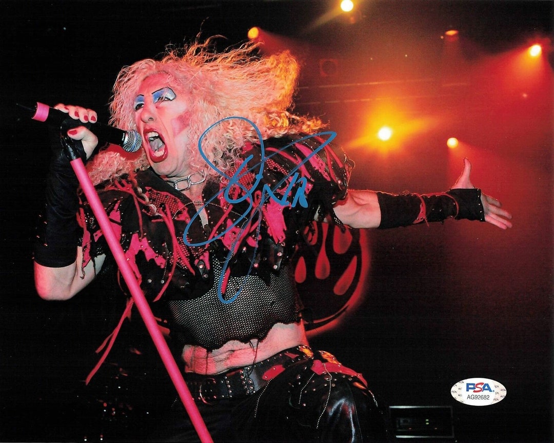 Daniel Dee Snider Signed 8X10 Photo Psa/dna Autographed Twisted Sister ...