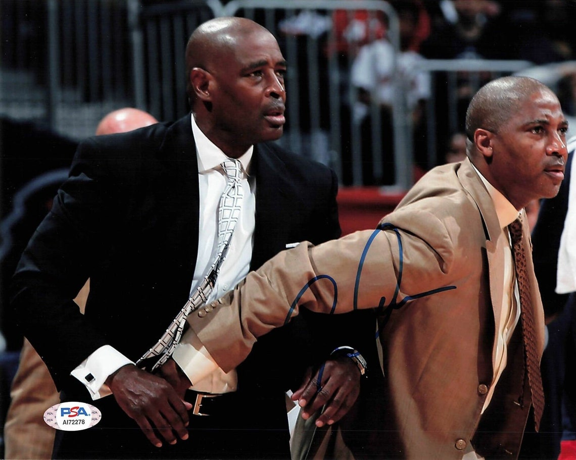 Larry Drew Signed 8X10 Photo Psa/dna Los Angeles Clippers - Etsy