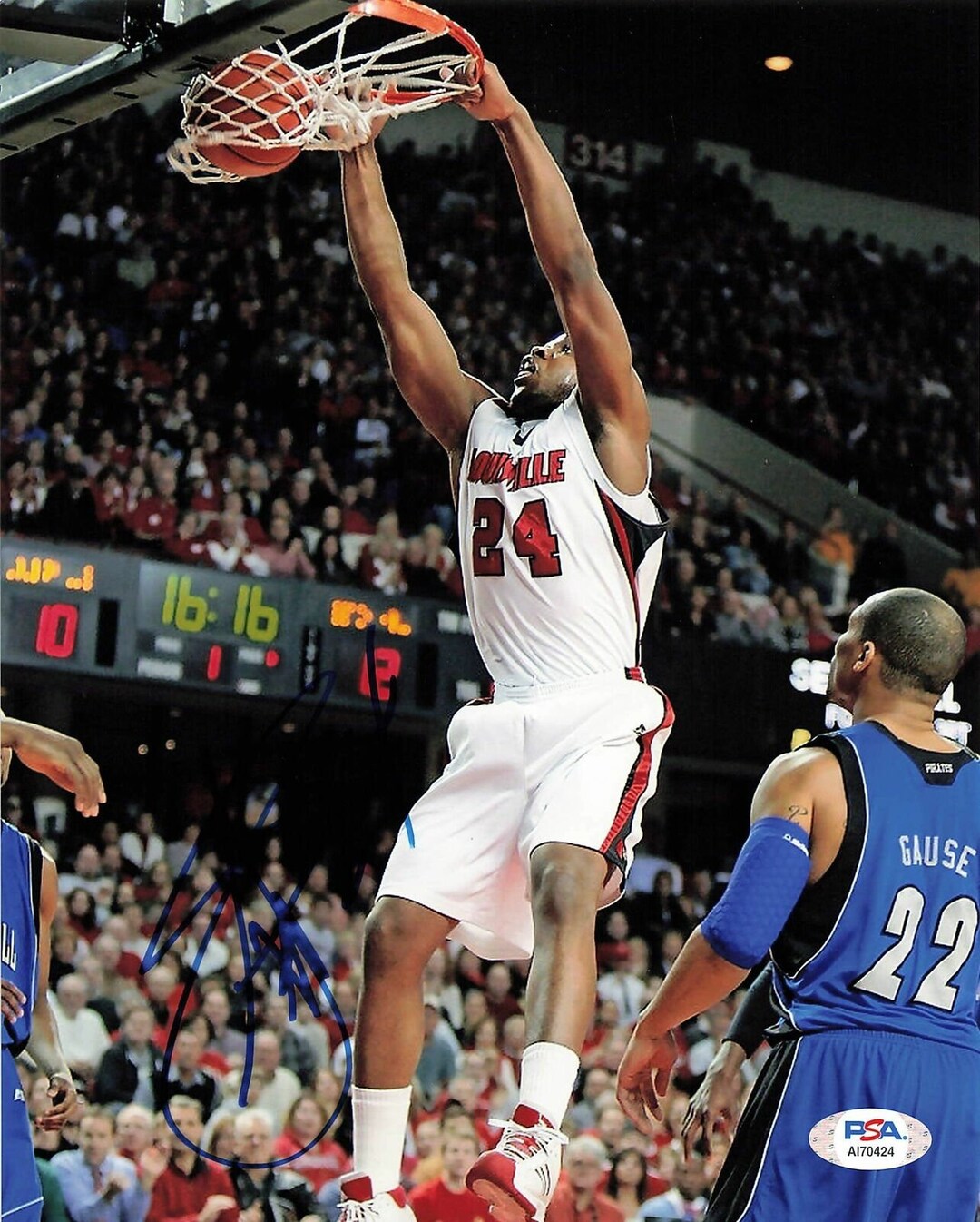 Samardo Samuels Signed 8X10 Photo Psa/dna Louisville Cardinals ...