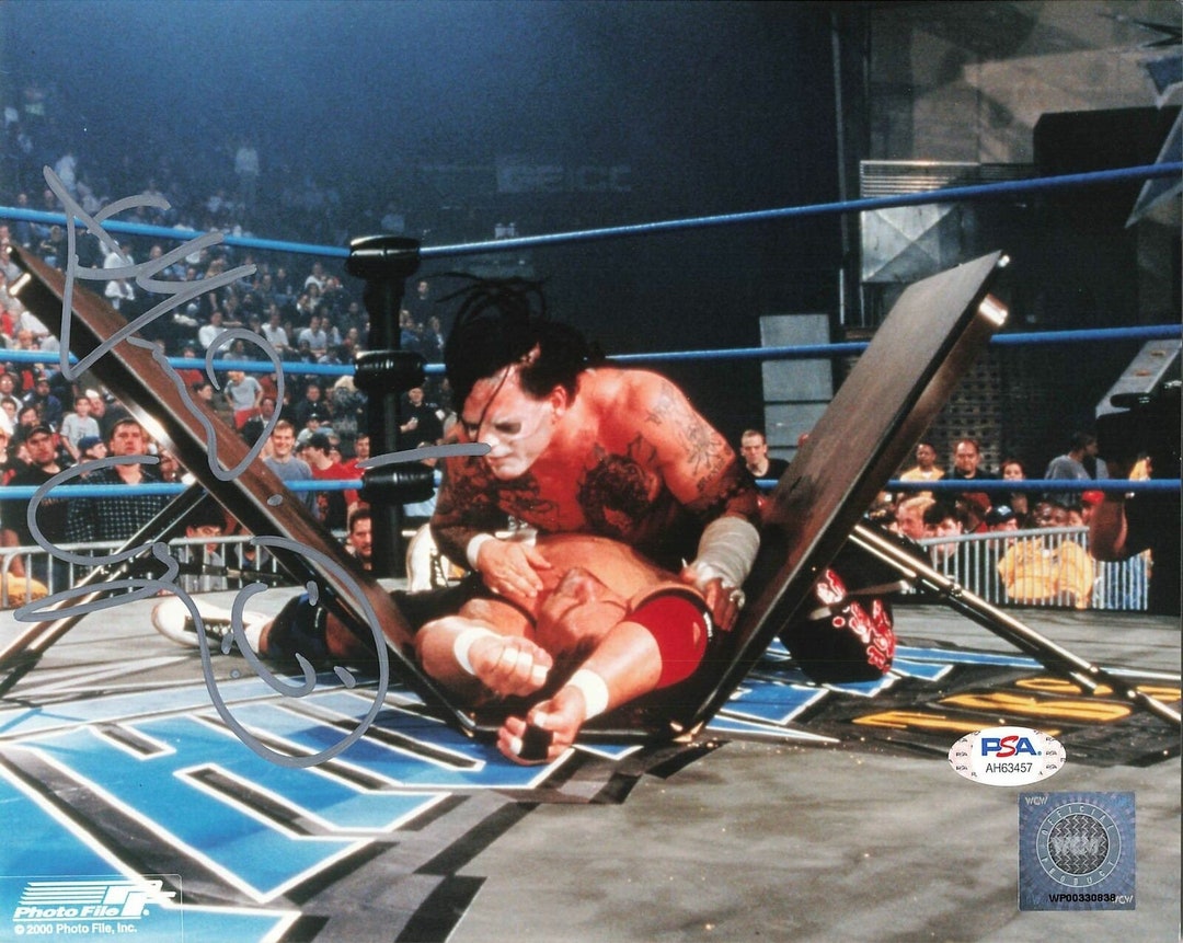 Vampiro Ian Hodgkinson Signed 8X10 Photo Psa/dna Coa Wwe Autographed ...