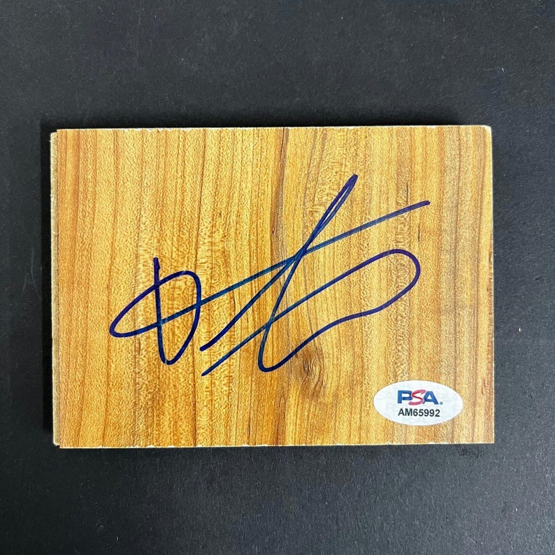 Frank Ntilikina Signed Floorboard Psa/dna Autographed Hornets - Etsy