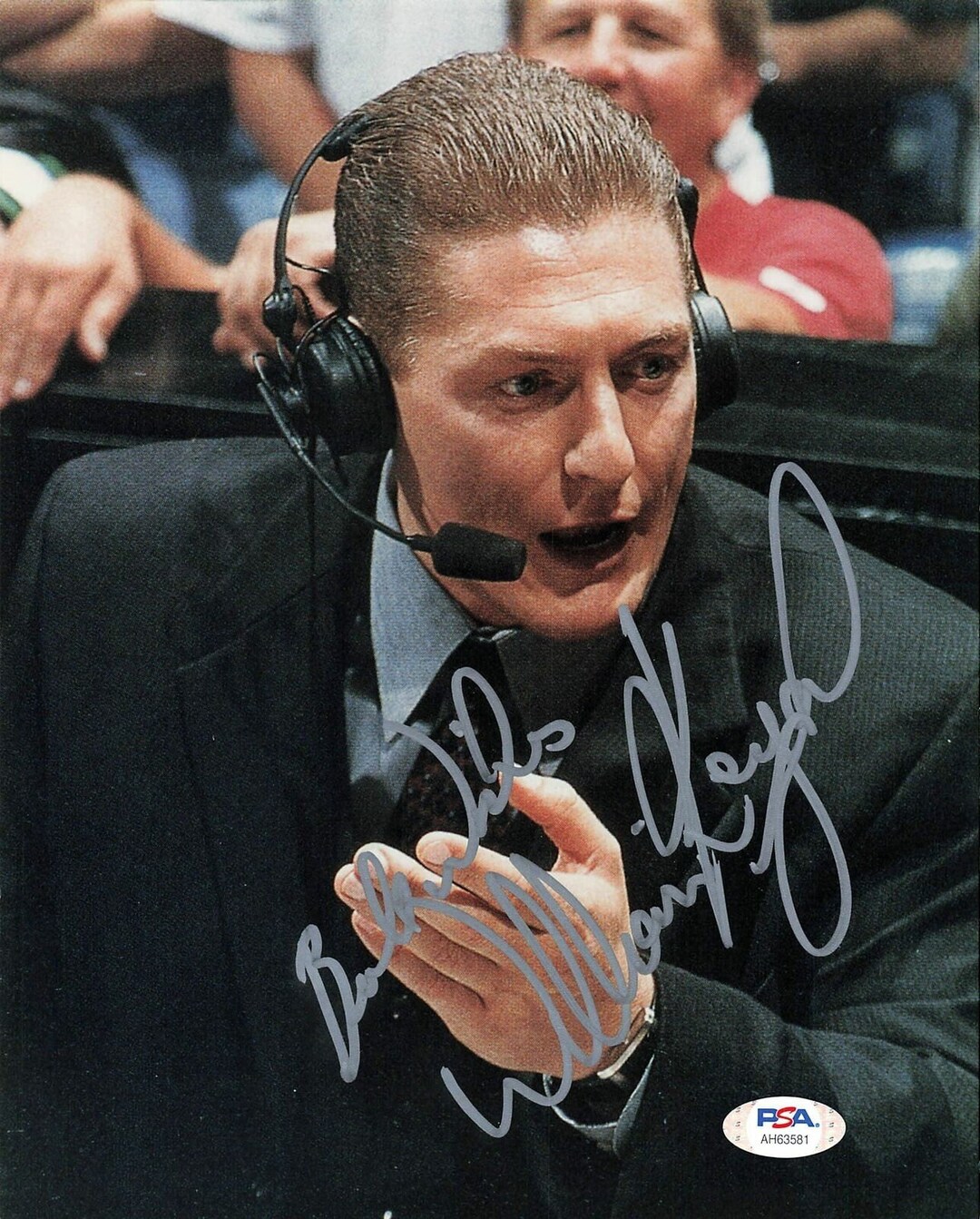 William Regal Signed 8X10 Photo Psa/dna Coa Wwe Autographed Wrestling ...