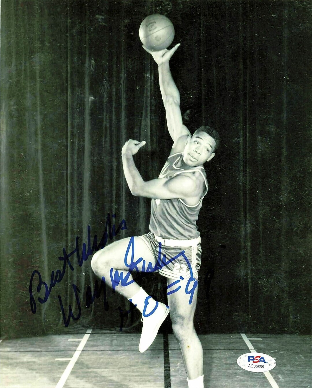 Wayne Embry Signed 8X10 Photo Psa/dna Cincinnati Royals Autographed - Etsy