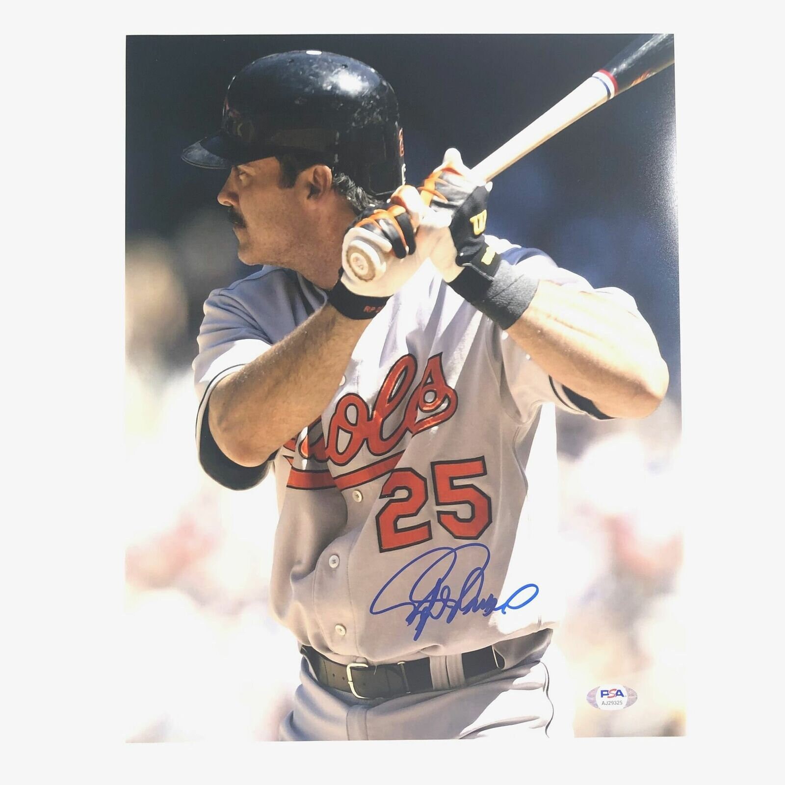 Rafael Palmeiro Signed 11X14 Photo Psa/dna Baltimore Orioles ...