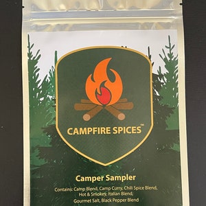 Campfire Spices Camper Sampler Spice Blends - Etsy