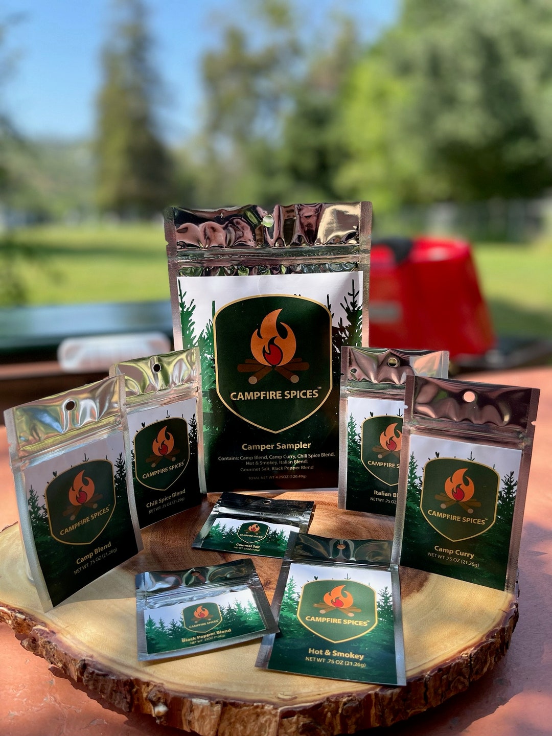 Campfire Spices Camper Sampler Spice Blends - Etsy