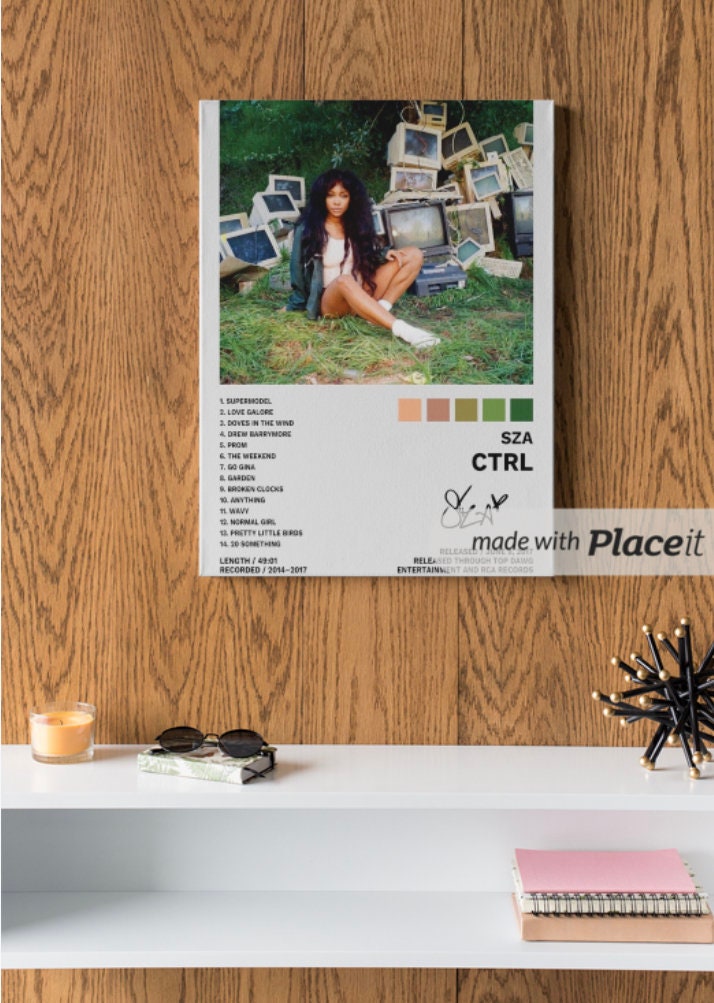 SZA POSTER, Album Cover, Music Poster, Room Décor, Digital Poster - Etsy