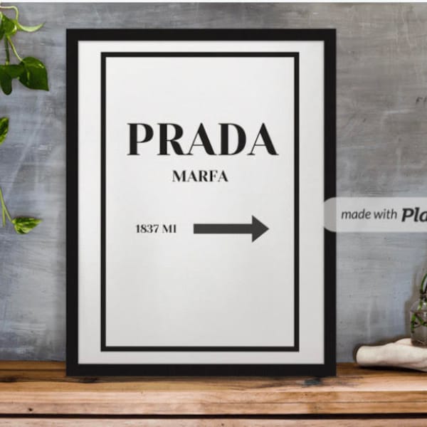 Prada Poster - Etsy