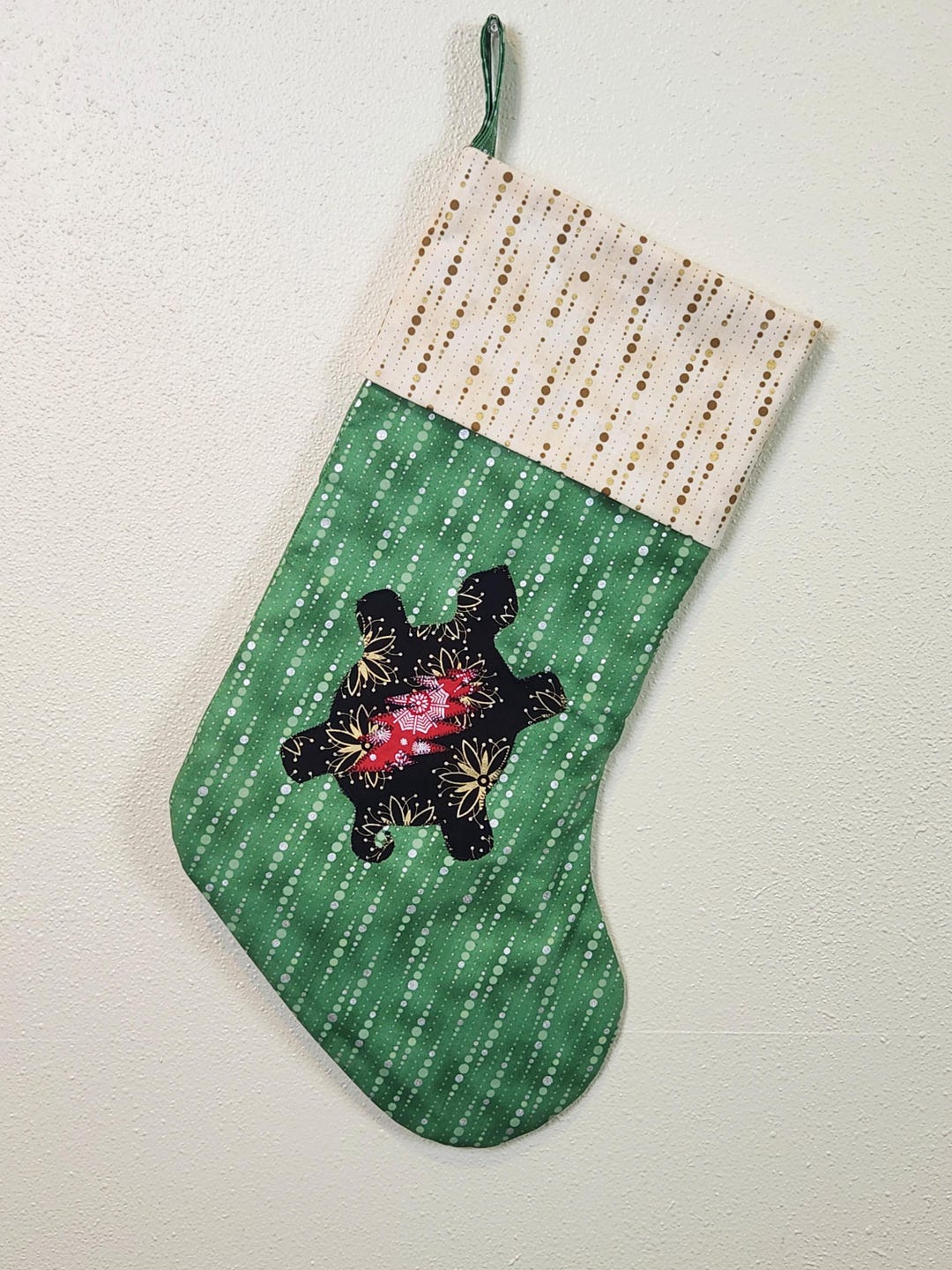 Turtle Christmas Stocking - Etsy