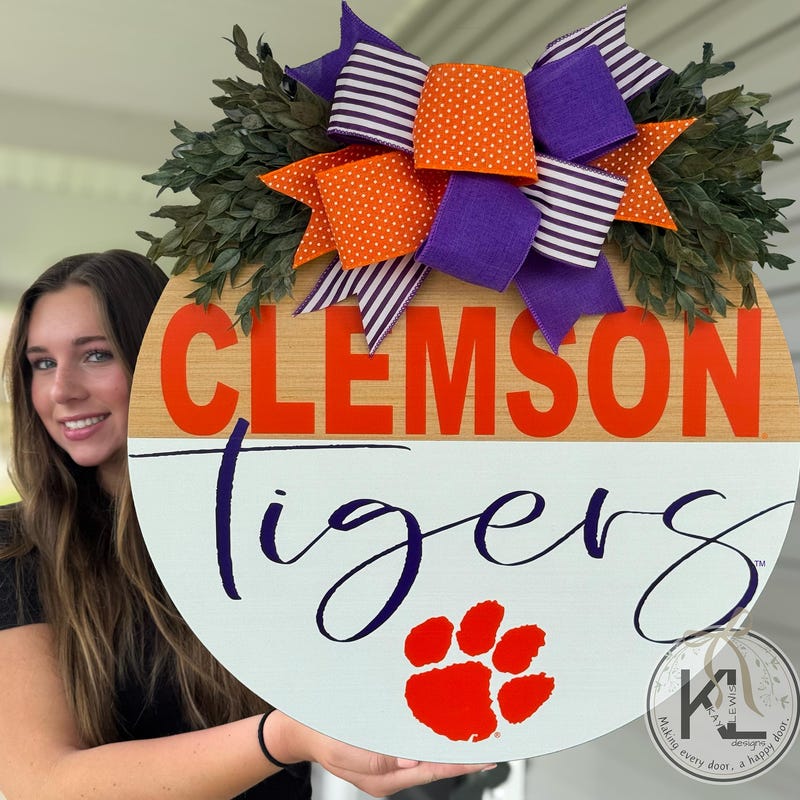 Clemson Tigers - Etsy