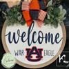 Arkansas Razorbacks Front Door Decor | Razorbacks Sign | UARK Wreath ...