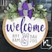 TCU Front Door Decor | TCU Horned Bullfrongs Sign | Sports Sign | Texas ...