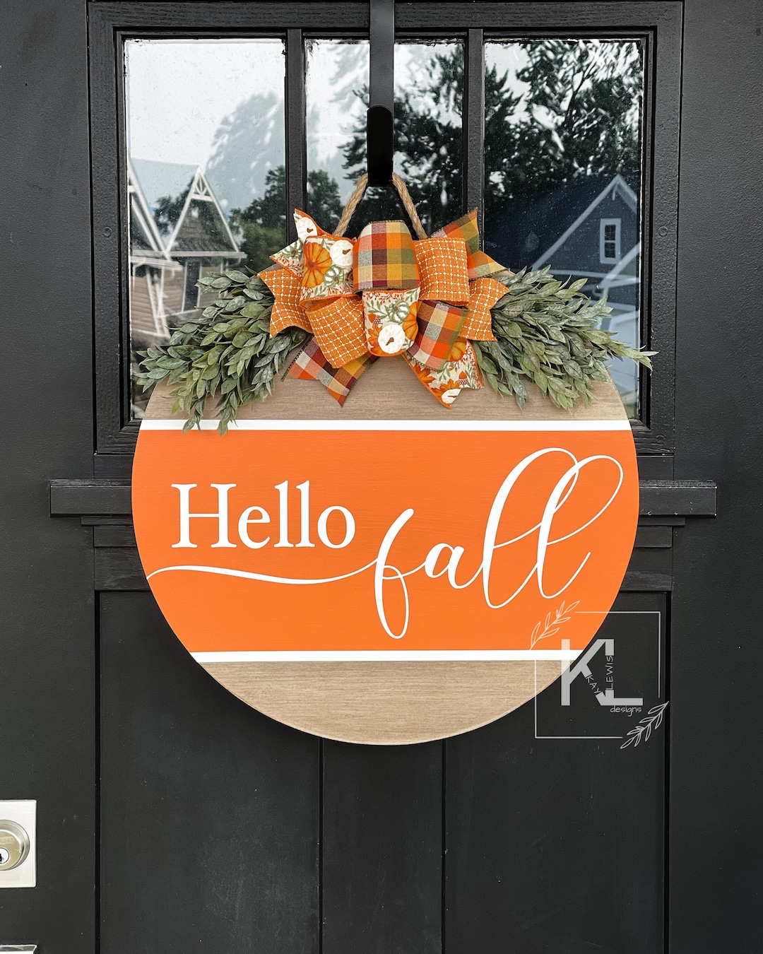 Fall Front Door Decor | Hello Fall | Fall Wreath | Fall Decor | Fall ...