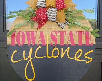 Iowa State Cyclones Sign - Etsy