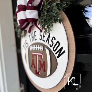 Texas A&M Front Door Decor | Aggies Sign | Texas Aggies Wreath ...