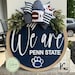 Penn State Wreath | Penn State Sign| Penn State Door Hanger | Penn ...