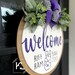 TCU Front Door Decor | TCU Horned Bullfrongs Sign | Sports Sign | Texas ...