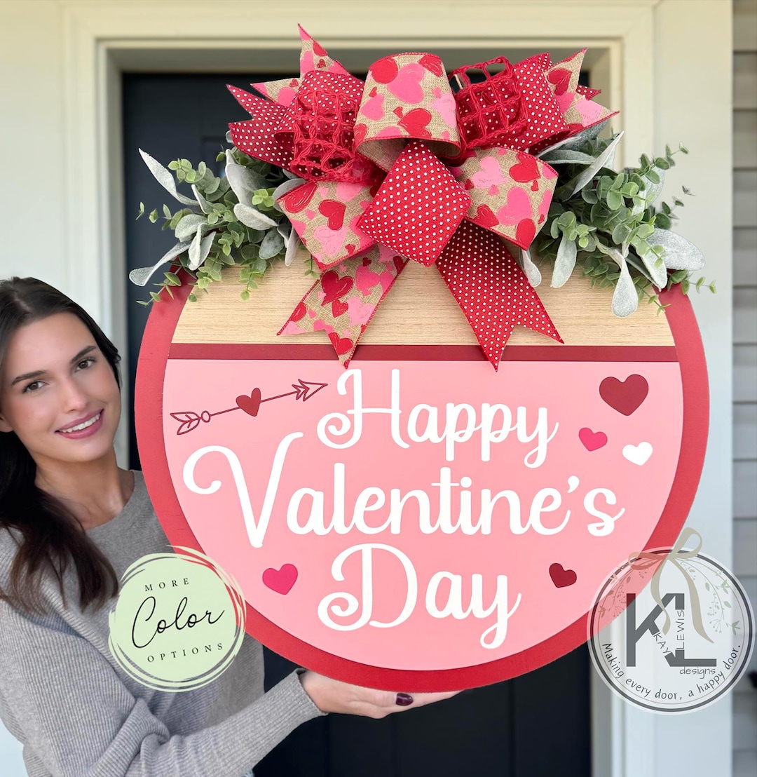 Valentines Front Door Decor | Valentine's Sign | Valentines Decor ...