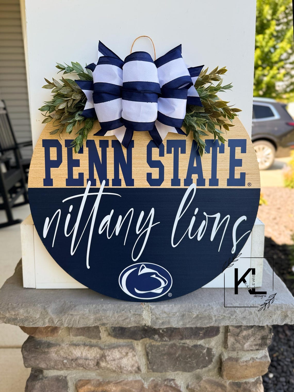 Penn State Wreath | Penn State Sign| Penn State Door Hanger | Penn ...