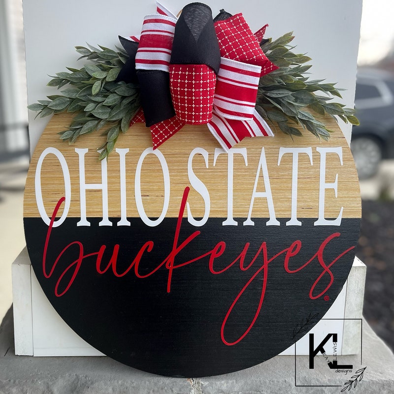 Ohio State Buckeyes Decor - Etsy