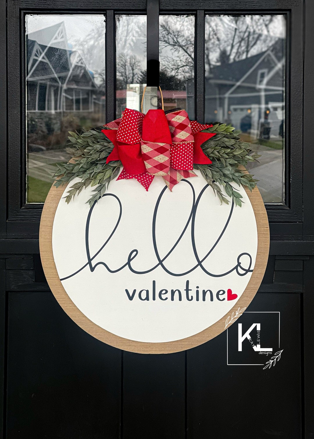 Valentines Front Door Decor | Valentine's Sign | Valentines Decor ...
