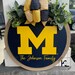 Michigan Door Hanger Front Door Decor Michigan Door Sign - Etsy