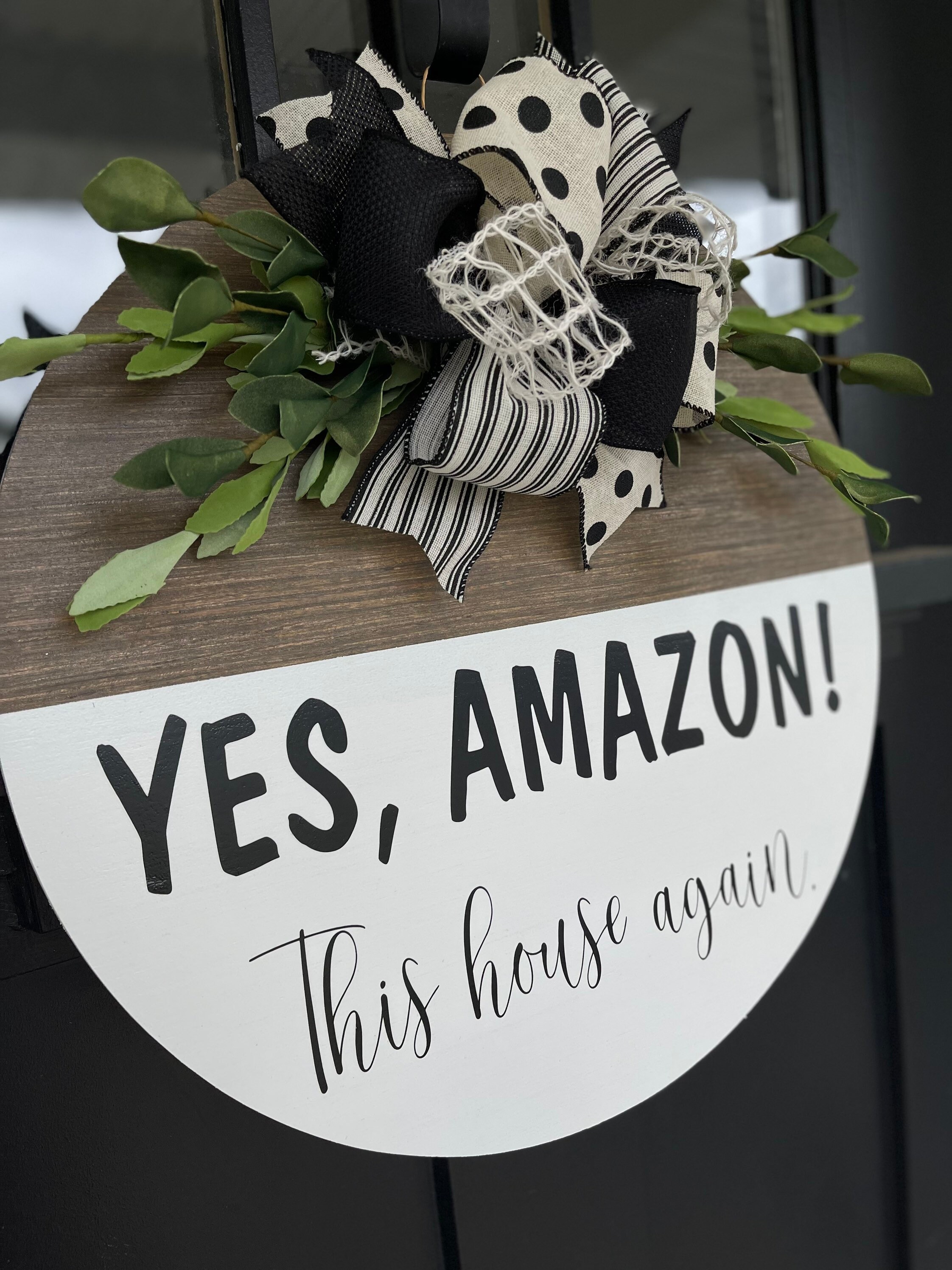 Amazon Door Hanger Funny Door Hanger Funny Front Door Sign - Etsy