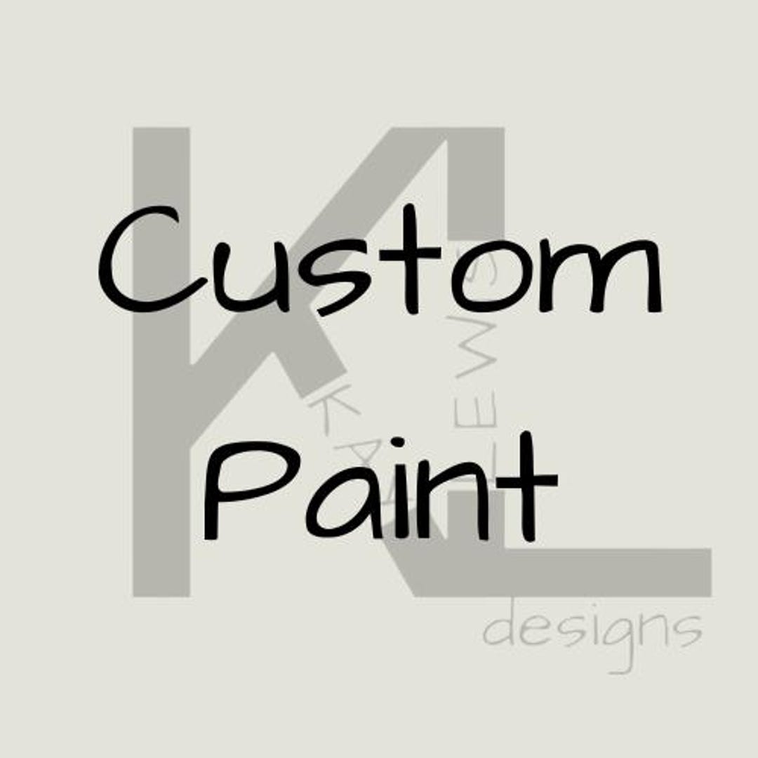 Custom Paint - Etsy