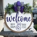 TCU Front Door Decor | TCU Horned Bullfrongs Sign | Sports Sign | Texas ...