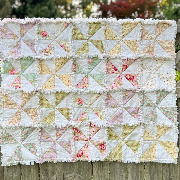 Baby Girl Quilts - Etsy