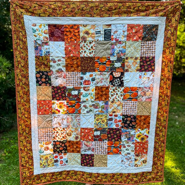 Throw Quilt - Etsy