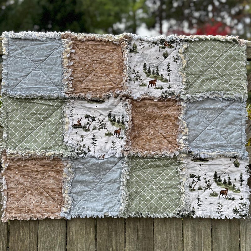 Baby Rag Quilt - Etsy