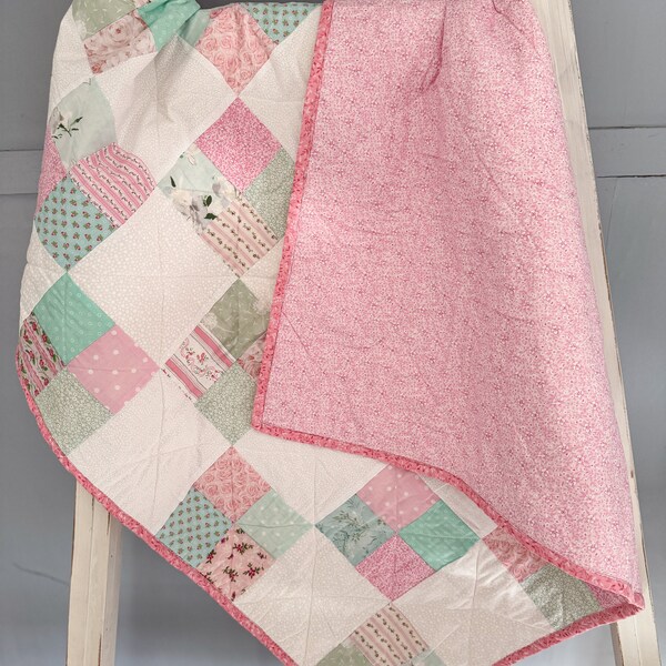 Girl Patchwork Quilt - Etsy