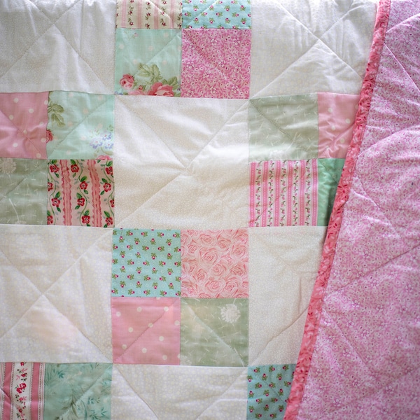 Girl Patchwork Quilt - Etsy