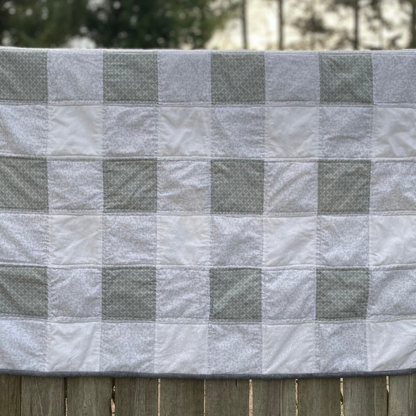 Neutral Quilt - Etsy