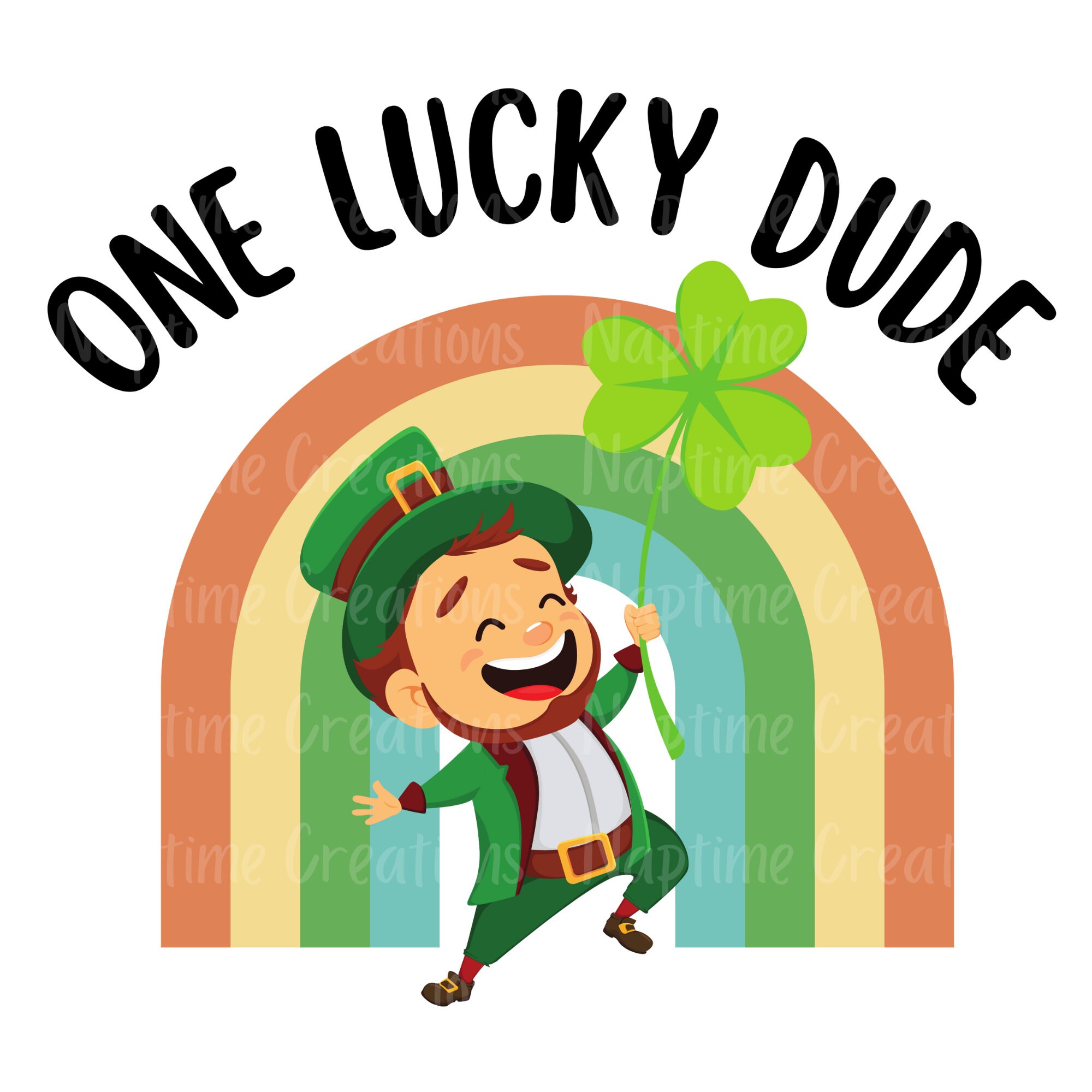 Lucky Dude Leprechaun PNG Instant Digital Download, St. Patricks Day ...
