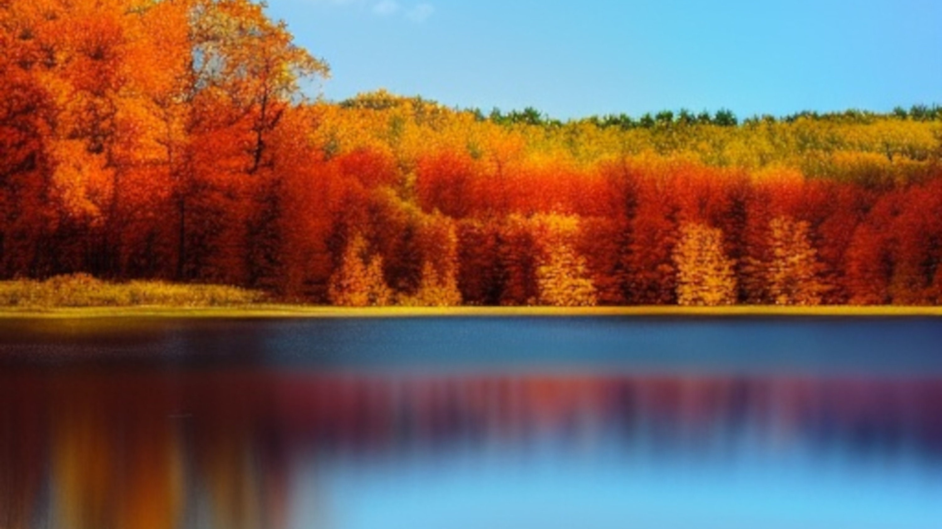 9 Fall Lake Picture Backgrounds for Zoom, Skype, Google Meet, Microsoft ...