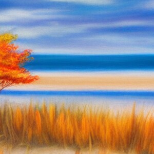 10 Fall Beach Picture Backgrounds for Zoom, Skype, Google Meet ...