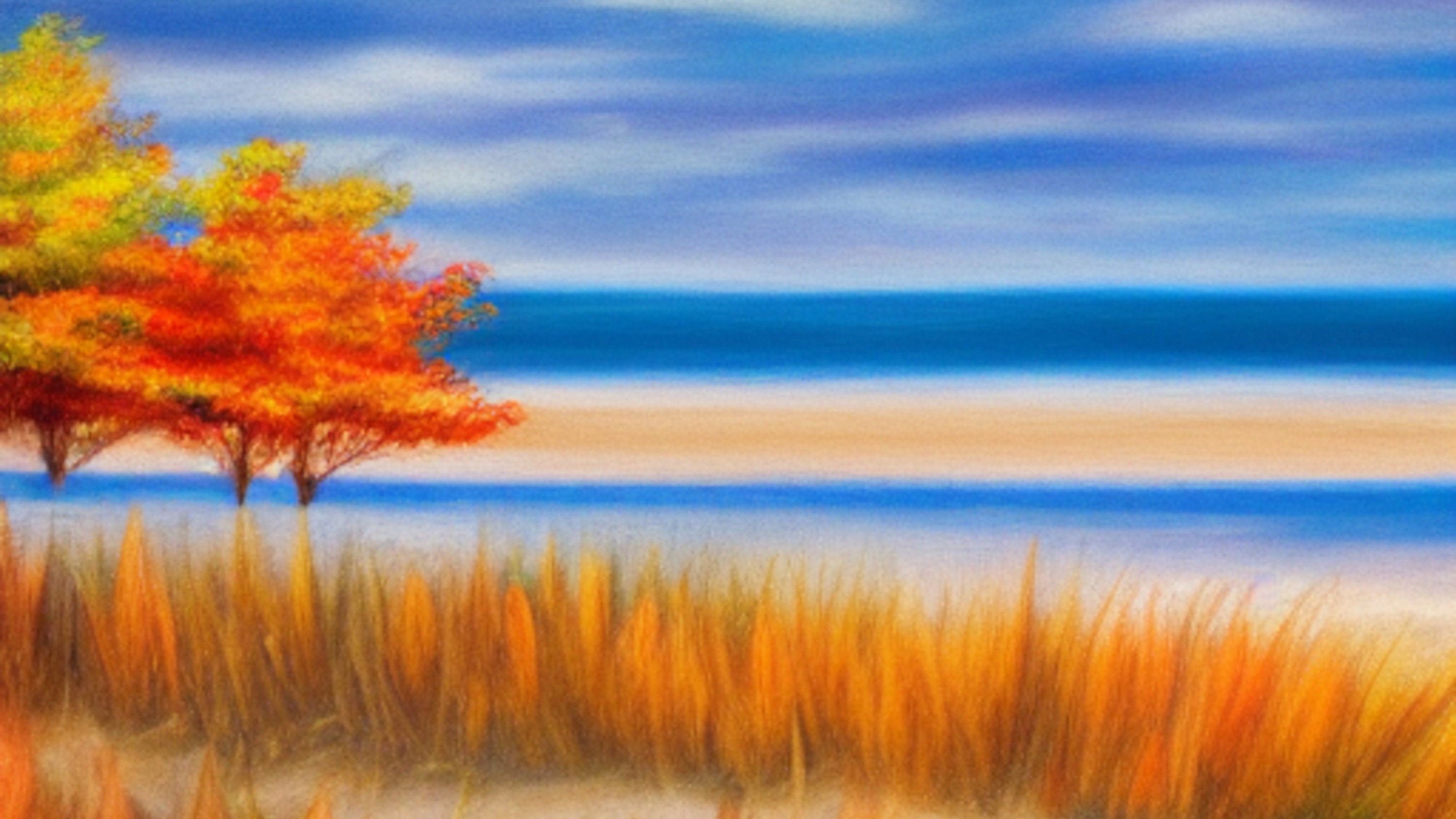 10 Fall Beach Picture Backgrounds for Zoom, Skype, Google Meet ...