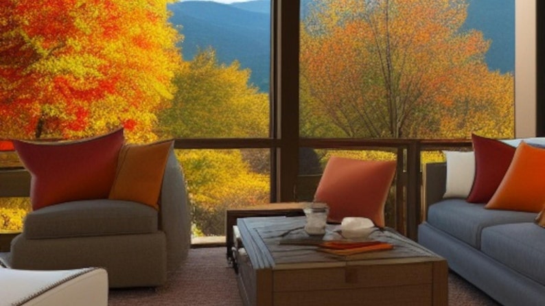 6 Fall Colors Backgrounds for Zoom, Skype, Google Meet, Microsoft Teams ...