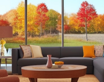 8 Fall Beach Picture Backgrounds for Zoom, Skype, Google Meet ...